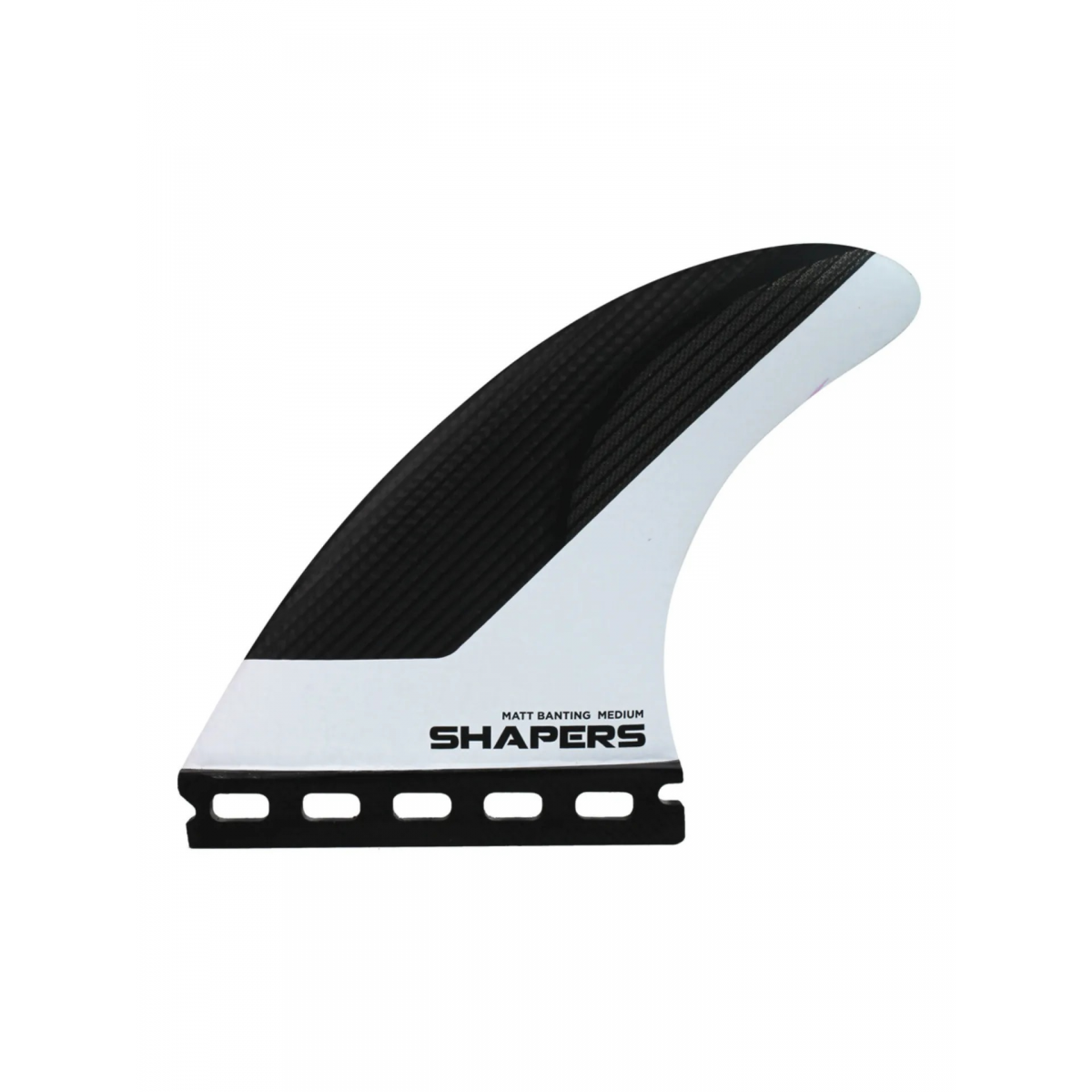 Shapers Matt Banting Stealth Medium Thruster Fins - Single tab - F-CF ...