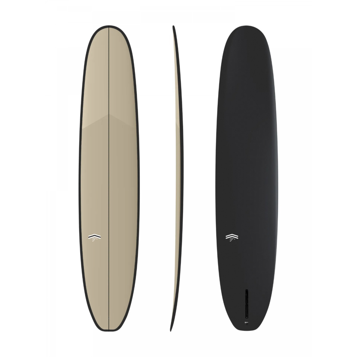 Prancha de Longboard Slasher Pro Low 9'3" - Thunderbolt Black - CJND ...