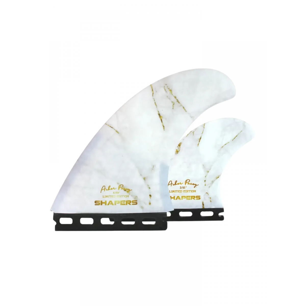 Shapers Asher Pacey 5.59" Stealth Twin Fins - Single tab - F-AP-559-WG ...