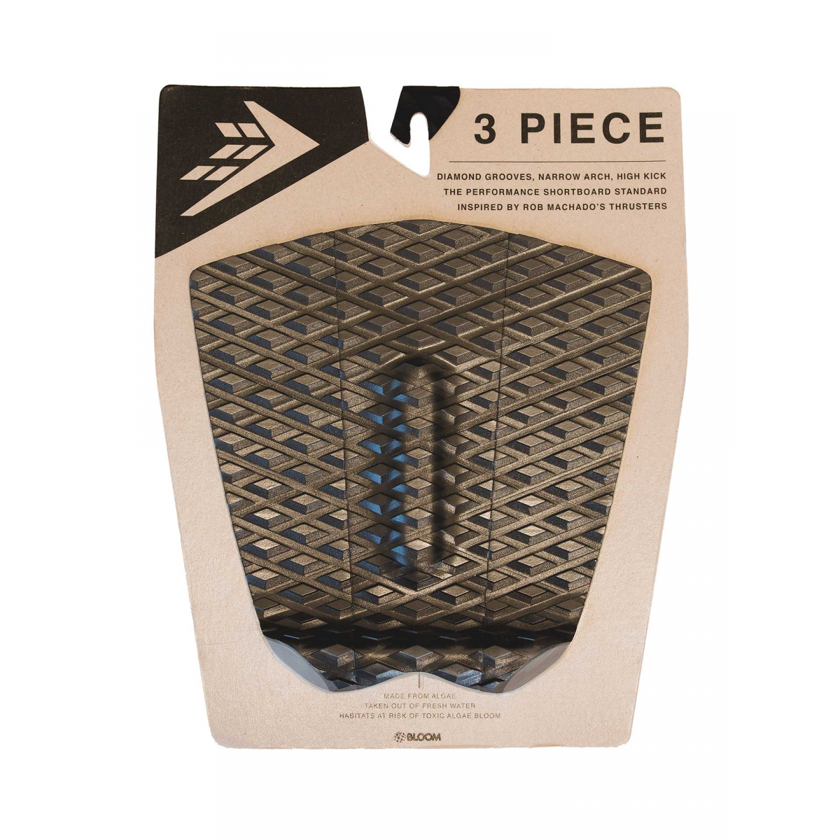 Firewire Arch 3 Piece Tail Pad - PADF-T-3A-BKCH - Surfers Lab